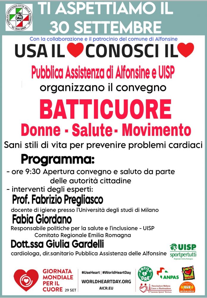 UISP - Emilia-Romagna - GIORNATA DEL CUORE - Uisp presente ad Alfonsine per la due giorni ...